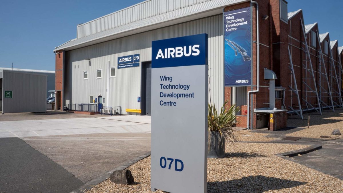 Airbus Launches Technology Hub For New Wing Development - Mentour Pilot