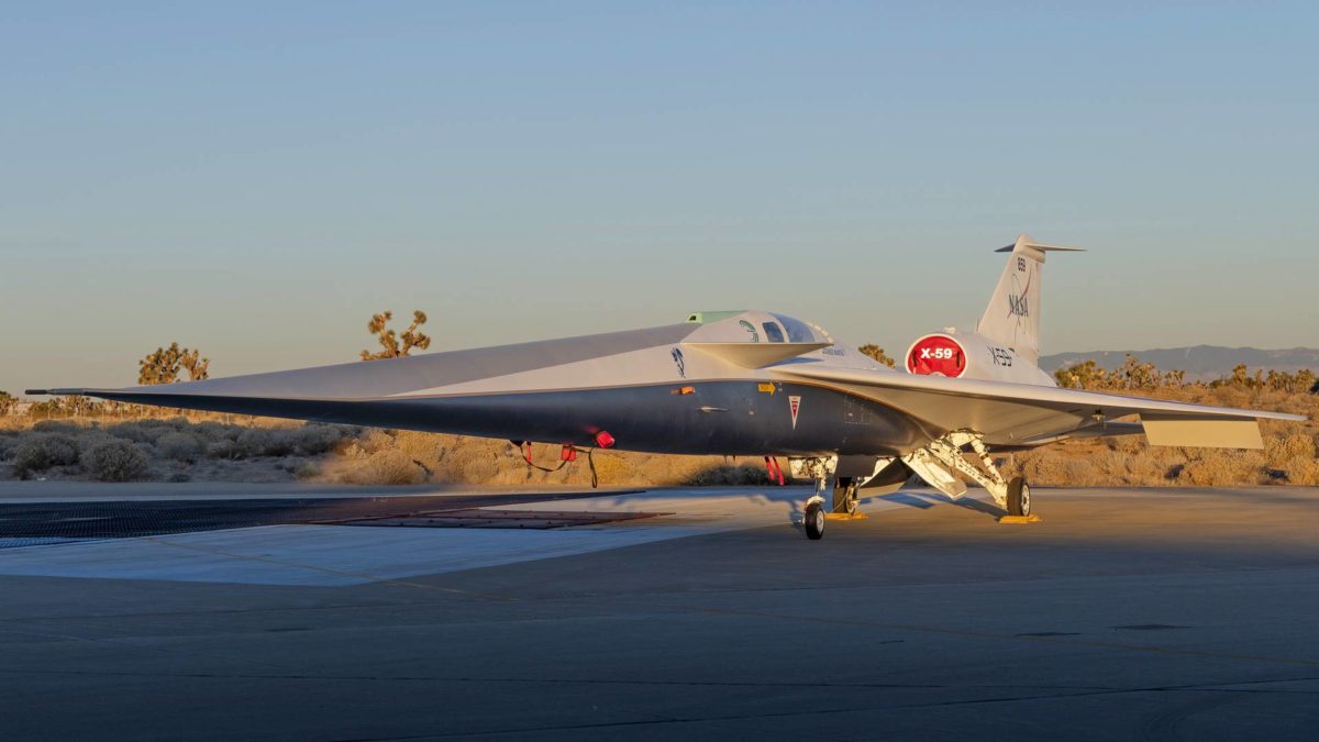 Lockheed And NASA Unveil Finished X-59 Low Boom Aircraft - Mentour Pilot Lockheed And NASA Unveil Finished X-59 Low Boom Aircraft - Mentour Pilot